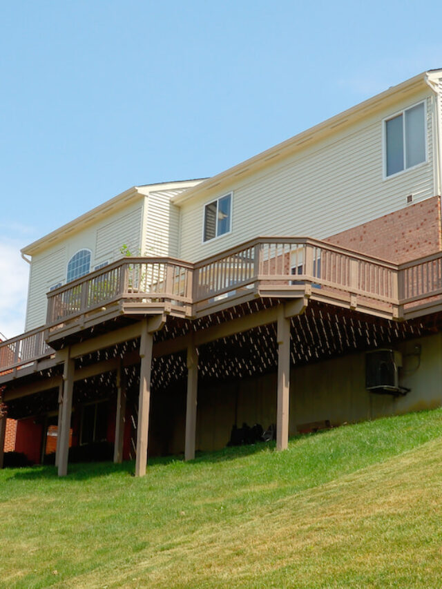 Step by Step Guide to Building a Deck on a Slope - DIY All Day