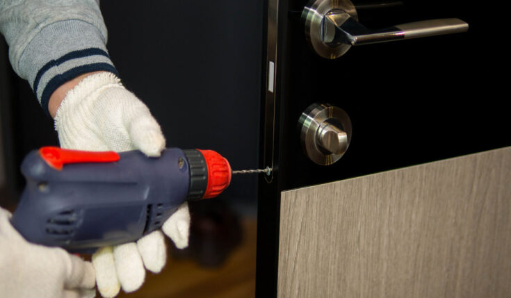 How to Fix a Door Thumb Latch That Won't Fully Retract? - DIY All Day